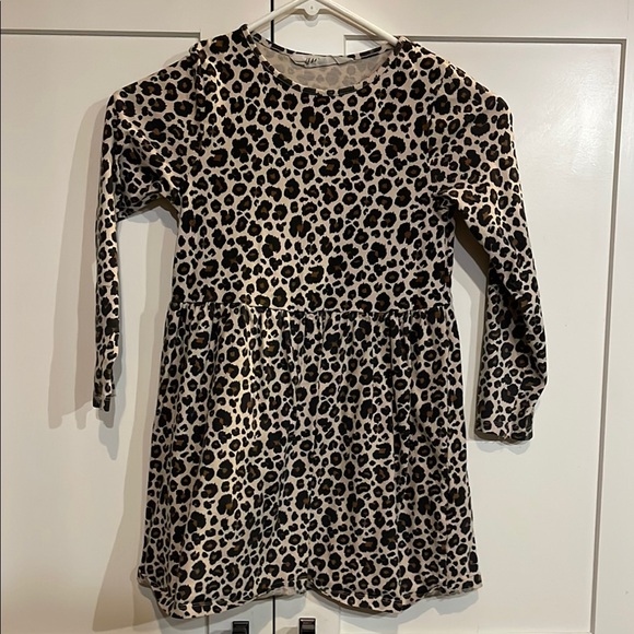 H&M | Dresses | Leopard Print Kids Dress | Poshmark